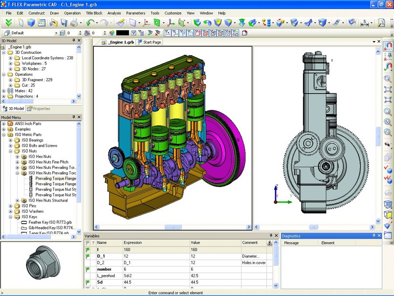 New Capabilities of previos Version T-FLEX CAD > New Capabilities of T-FLEX CAD Version 11